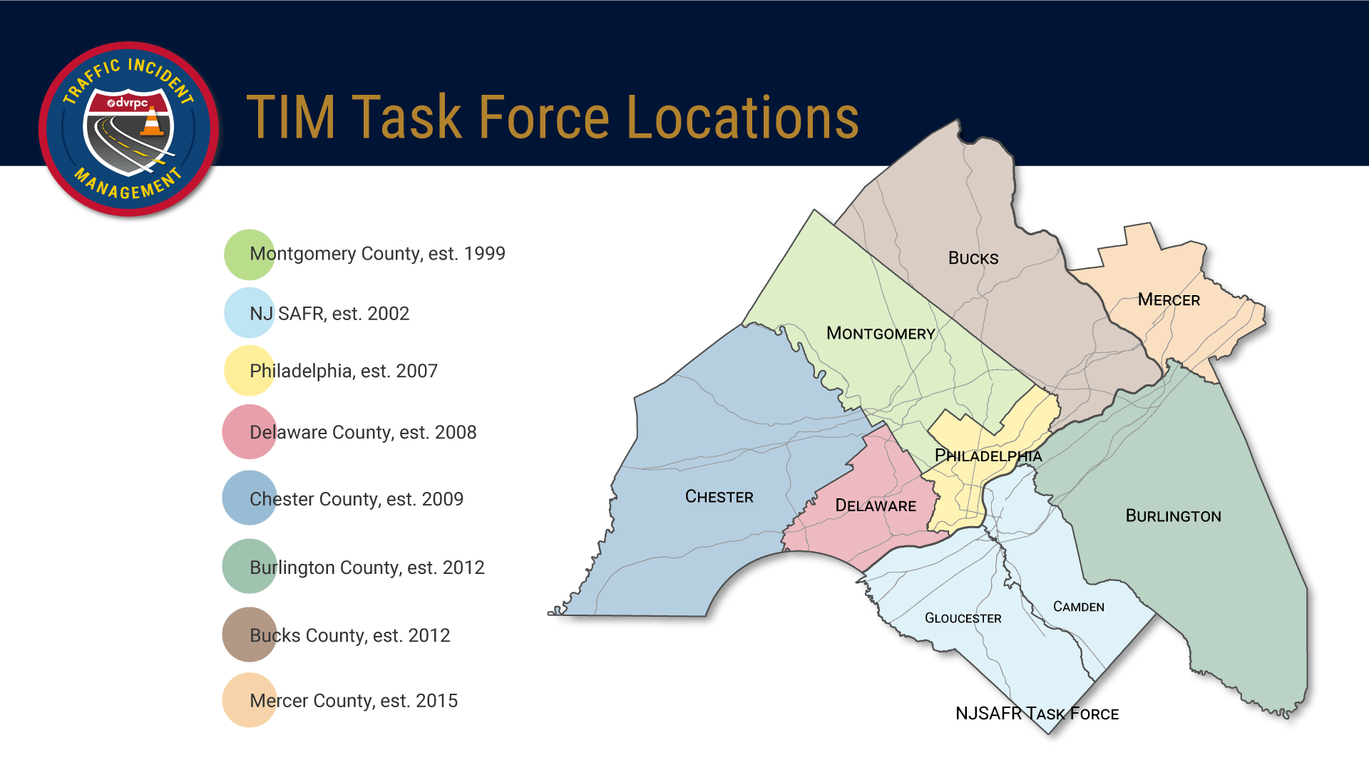 Traffic Incident Management in the DVRPC Region | DVRPC